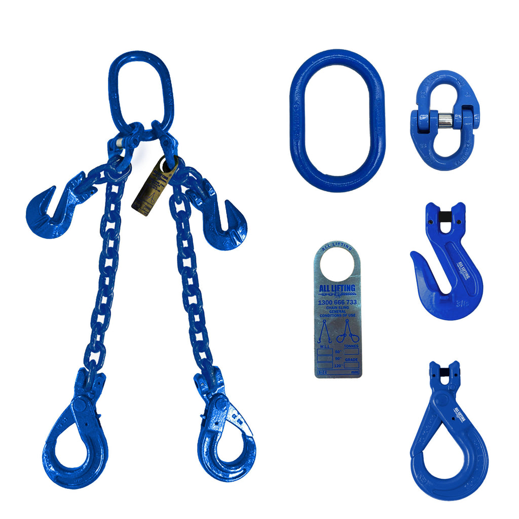 2 Leg Chain Sling Grade 100 | Australian Owned