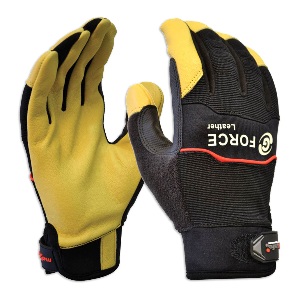 G Force Mechanics Glove with Leather Palm | All Lifting
