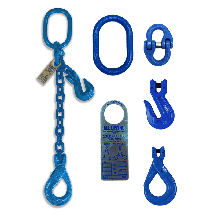 Chain Sling Single Leg Grade 100 | Australian Owned
