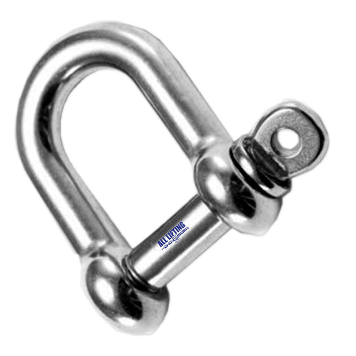 Stainless Steel Captive Pin Dee Shackle | All Lifting
