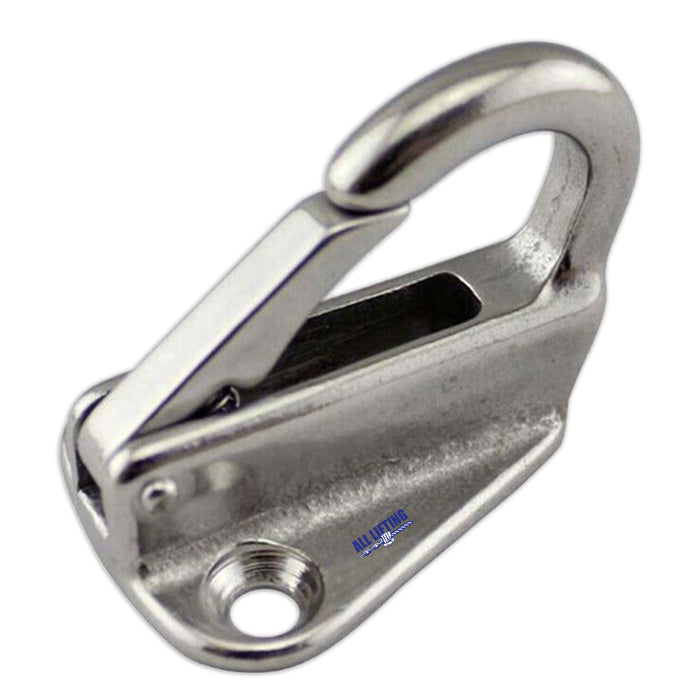 Stainless Steel Snap Hook with Plate | Australian Owned