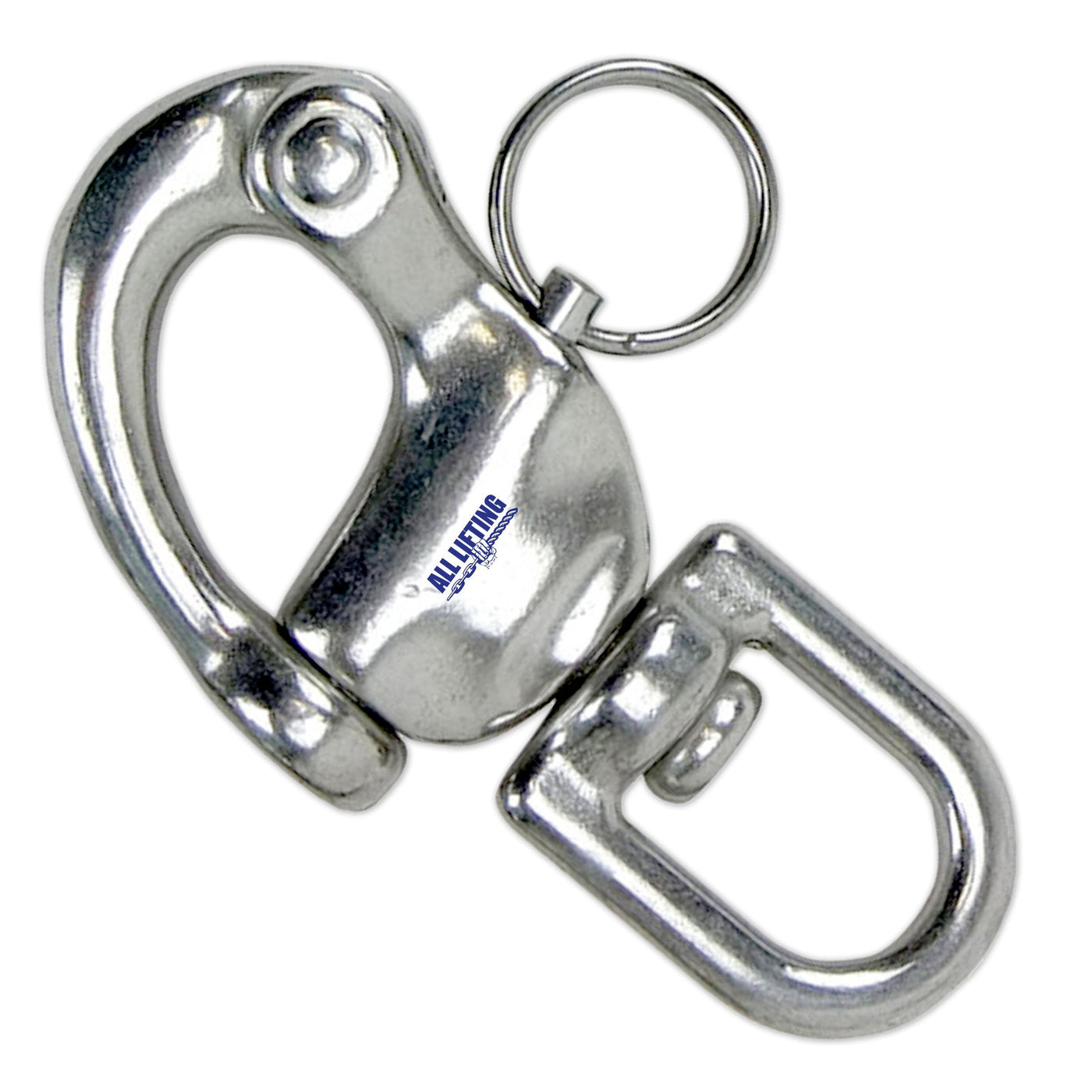 Stainless Steel Swivel Eye Snap Shackle | All Lifting