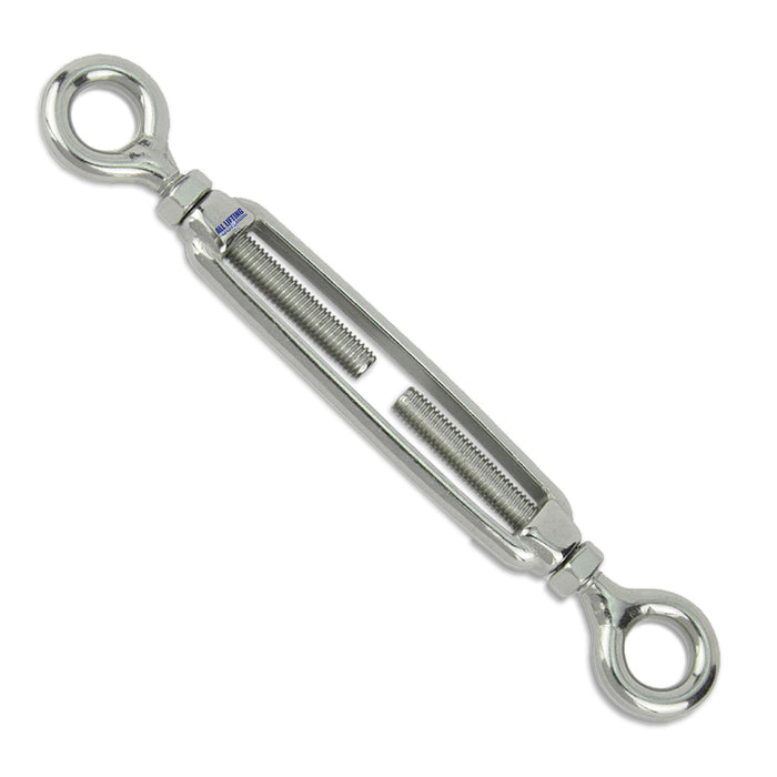 Stainless Steel Turnbuckles with Lock Nuts | All Lifting