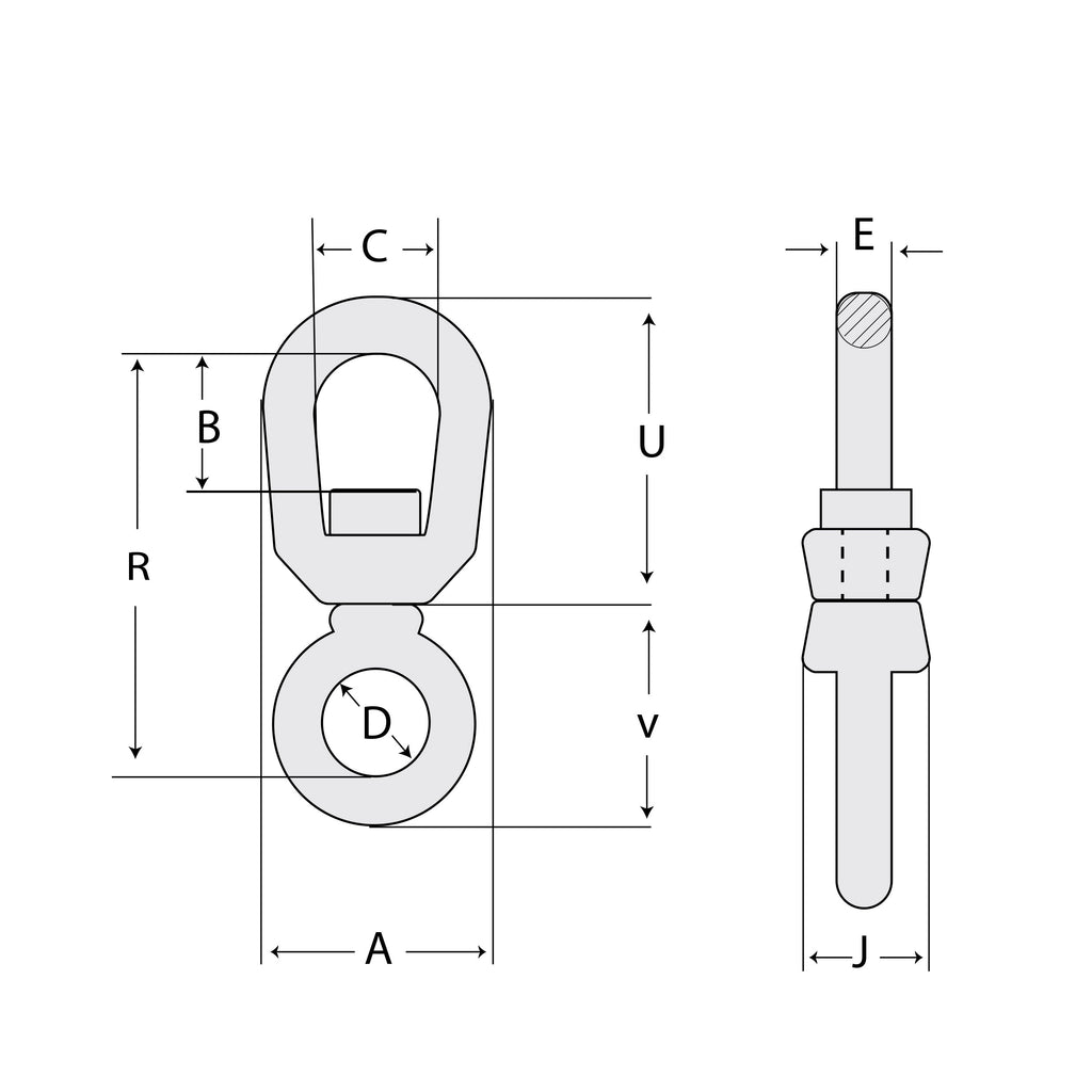 Swivel Eye Bow Type | All Lifting | Australian Owned