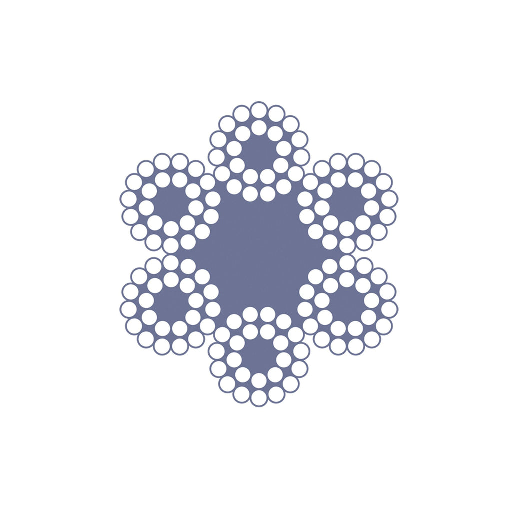 6x24 Wire Rope Fibre Core Right Hand Ordinary Lay