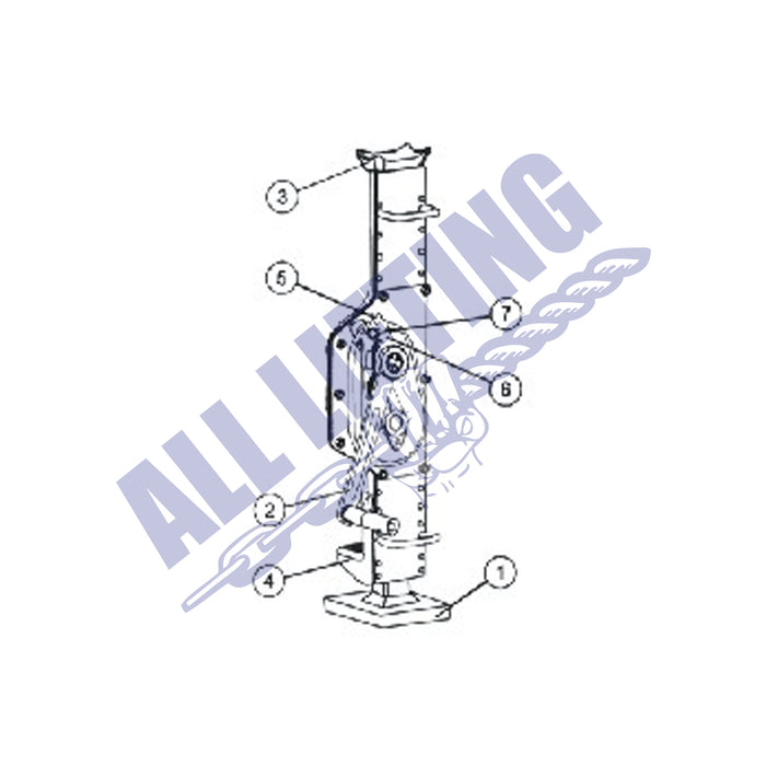 Mechanical Steel Jack | All Lifting | Australian Owned