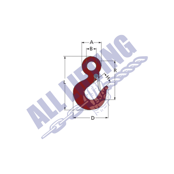 Eye Hoist Hook | All Lifting | Australian Owned & Operated
