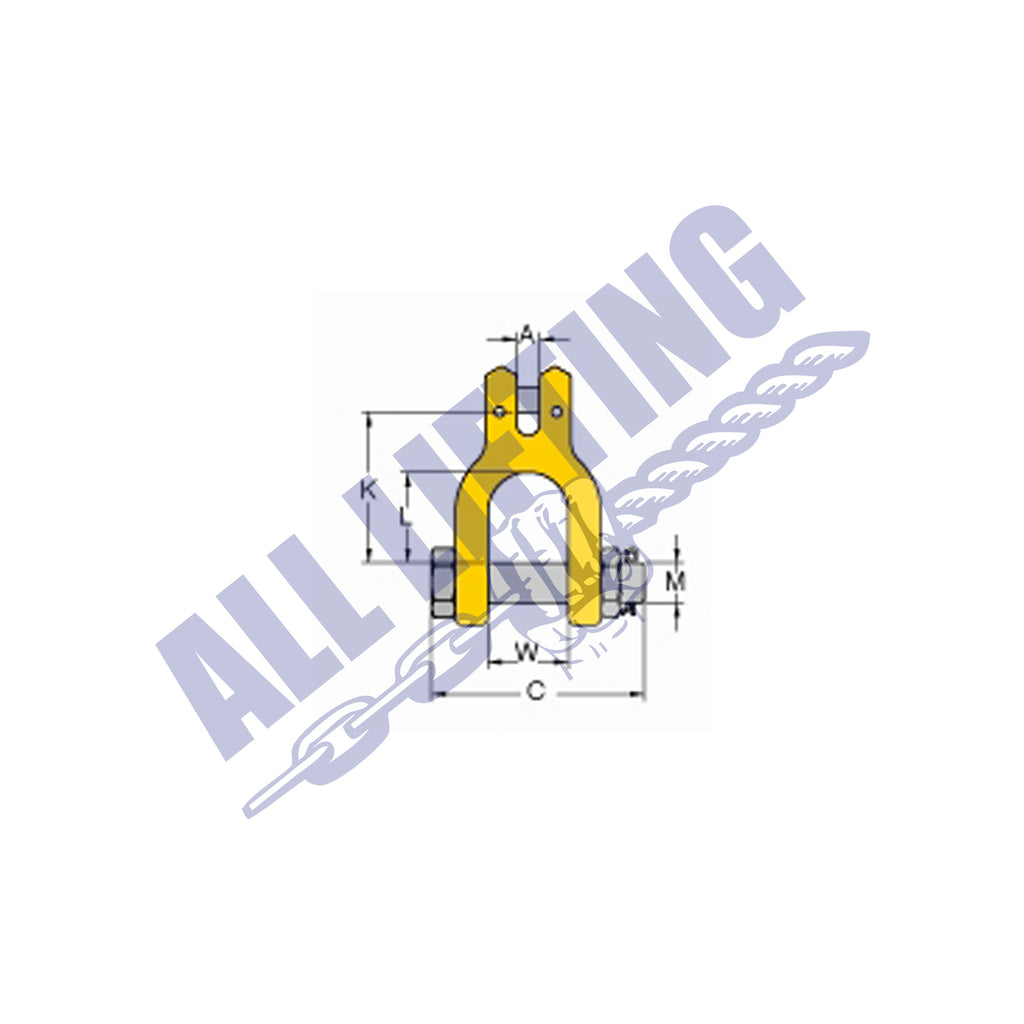 Grade 80 Clevis Shackle | All Lifting | Australian Owned
