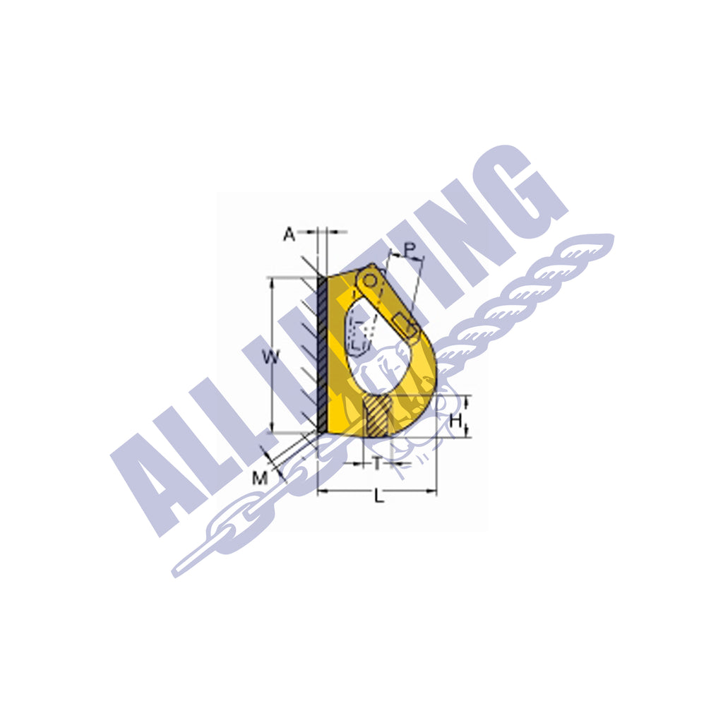 Grade 80 Weld On Hook | All Lifting | Australian Owned