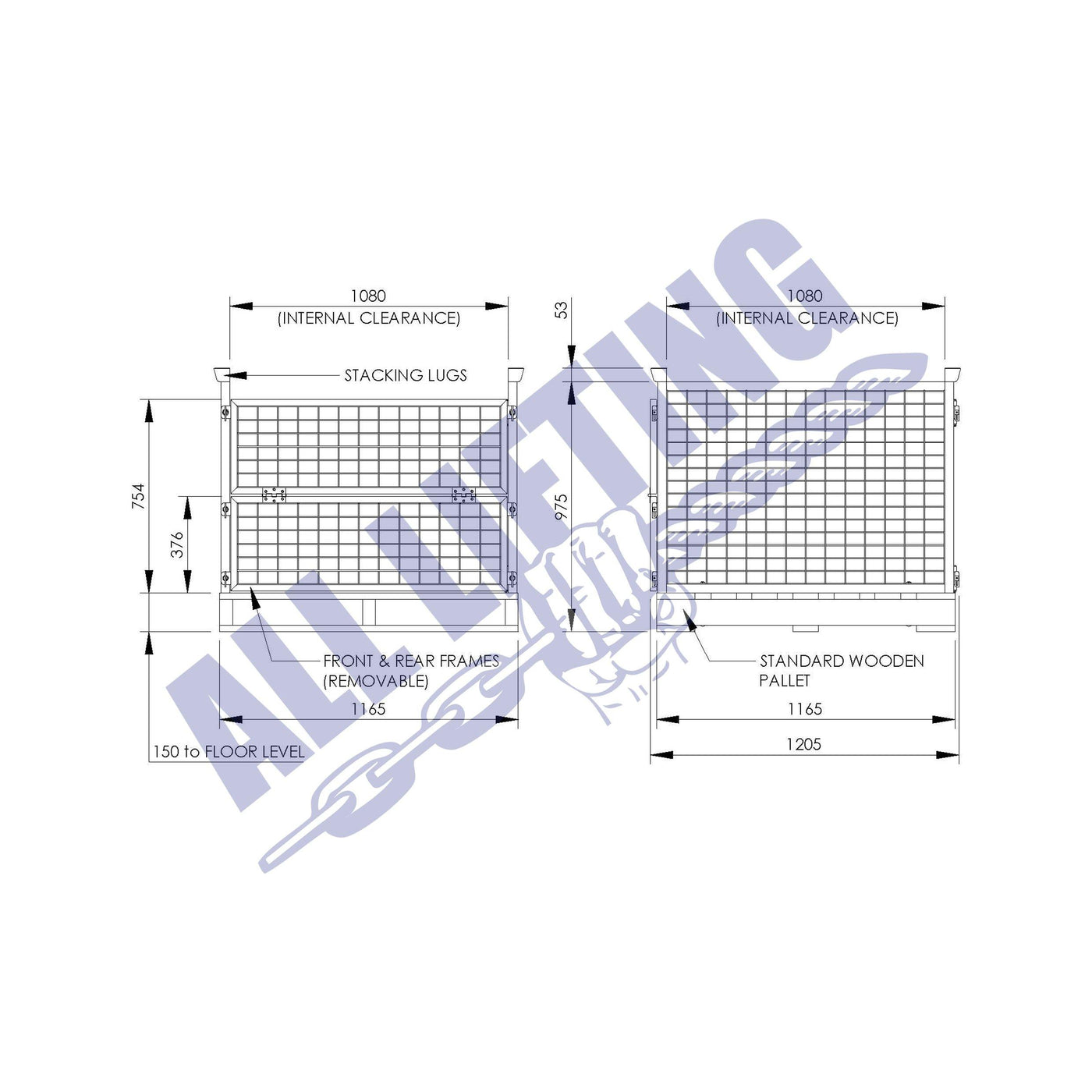 Pallet Cage | All Lifting | Australian Owned and Operated