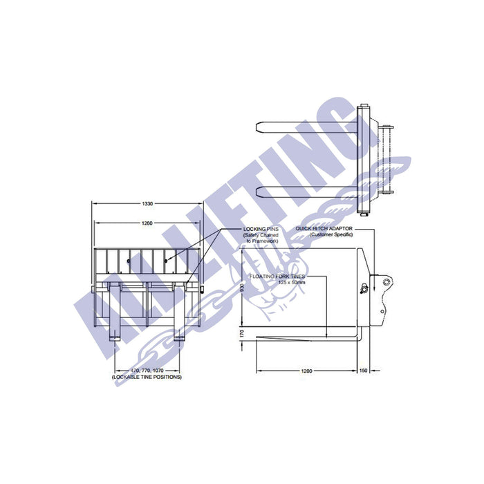 Quickhitch Floating Carriages | All Lifting