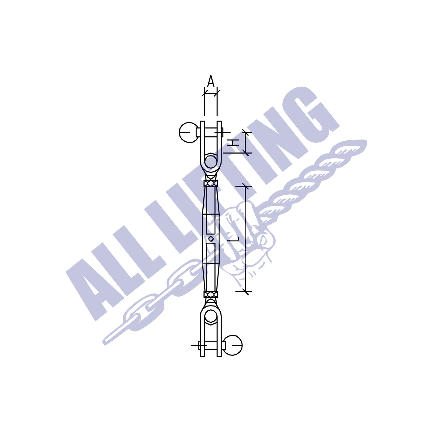 Stainless Steel Toggle and Toggle Bottle Screw | All Lifting