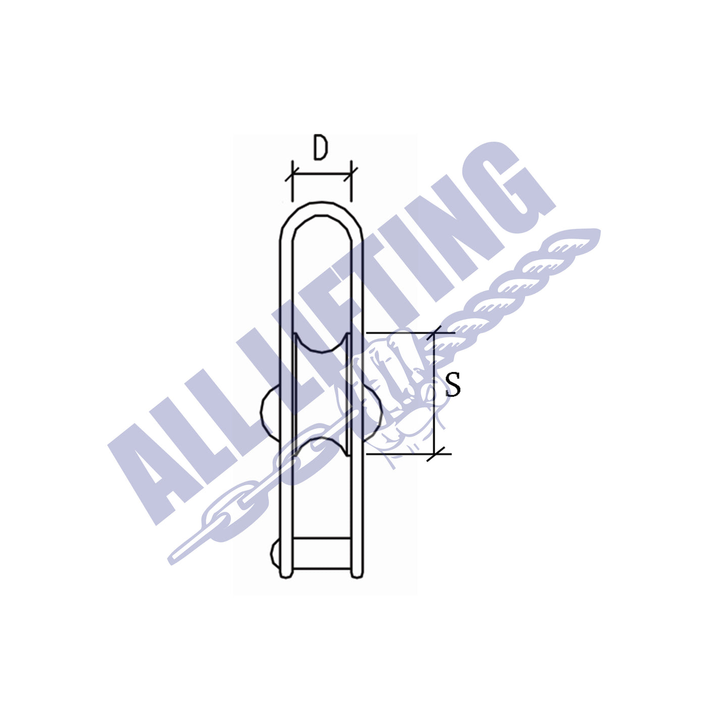 Stainless Steel Mini Block with Removable Pin | All Lifting