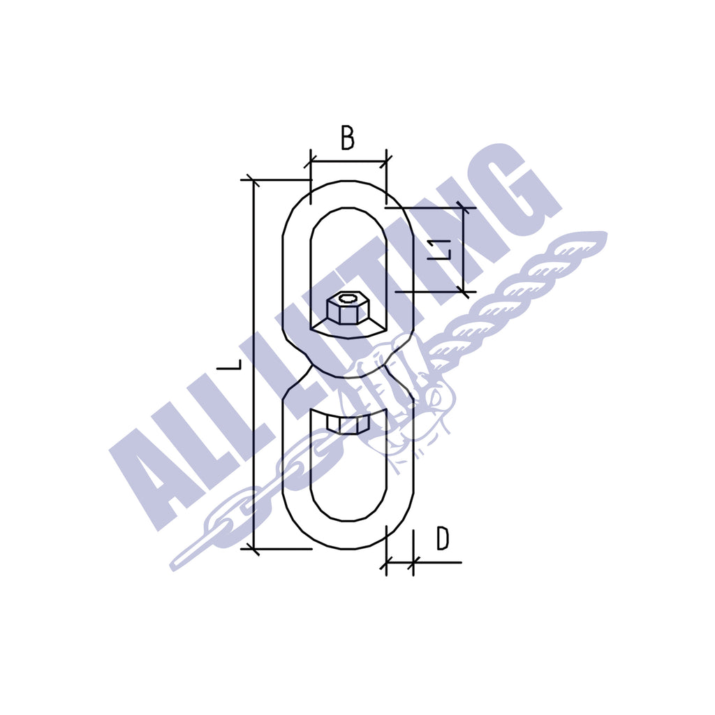Stainless Steel Eye and Eye Swivel | Australian Owned