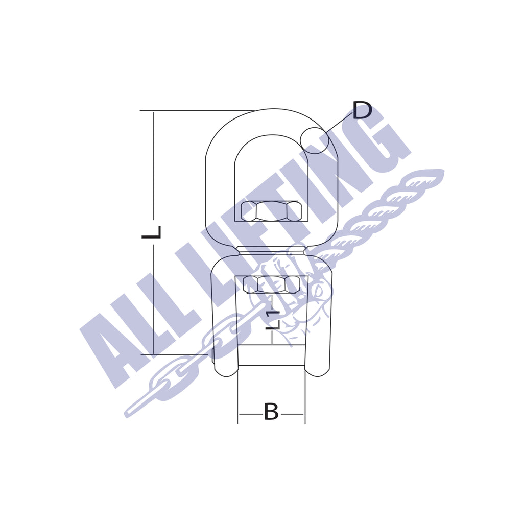Stainless Steel Jaw and Eye Swivel | All Lifting