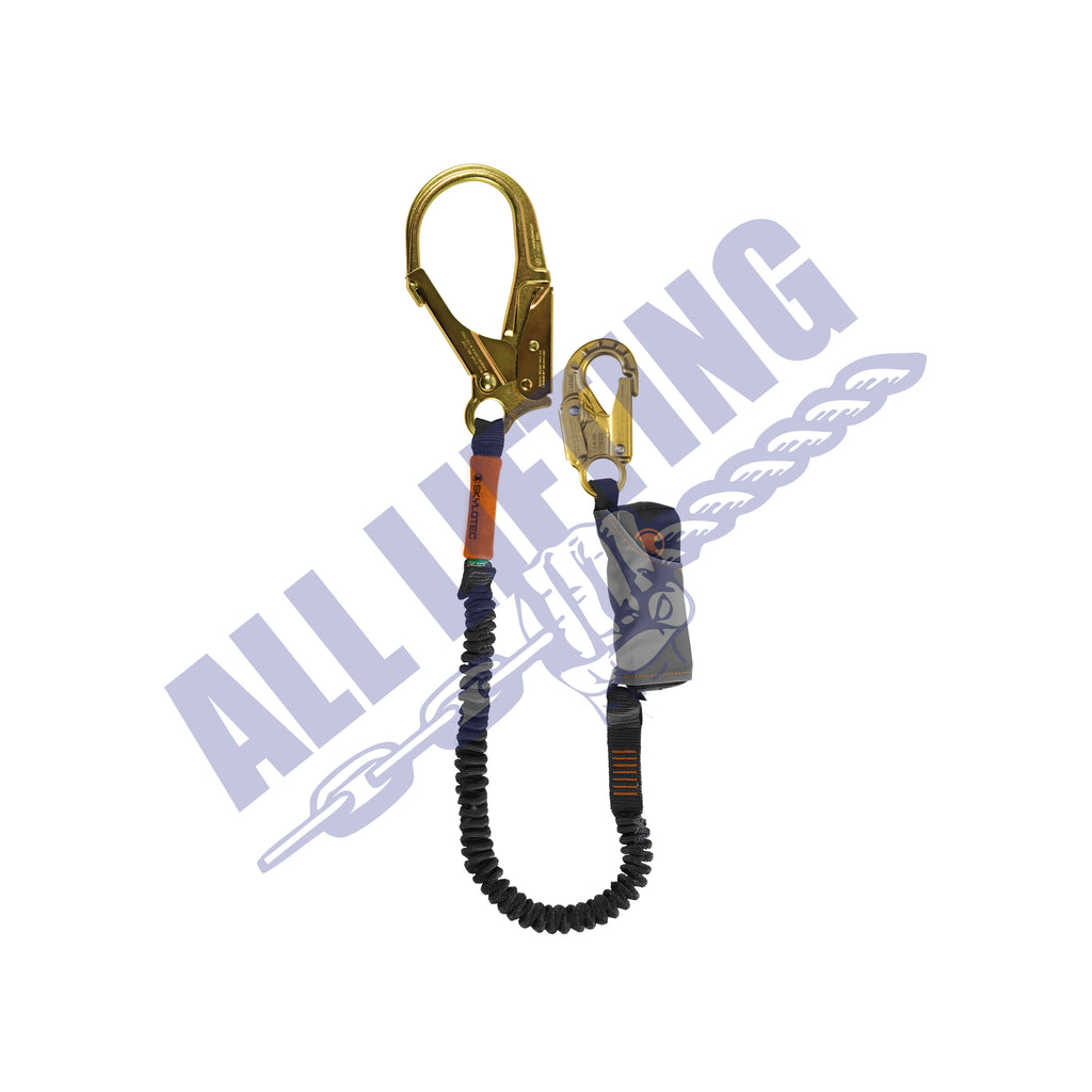 Single Lanyard with Snap & Steel Scaff Hook | All Lifting