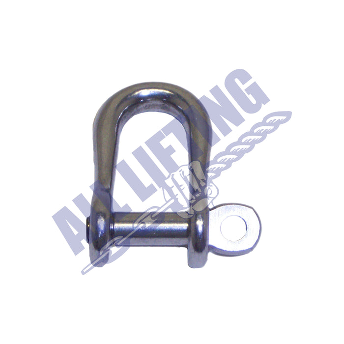 Stainless Steel Semi Round Dee Shackle | All Lifting