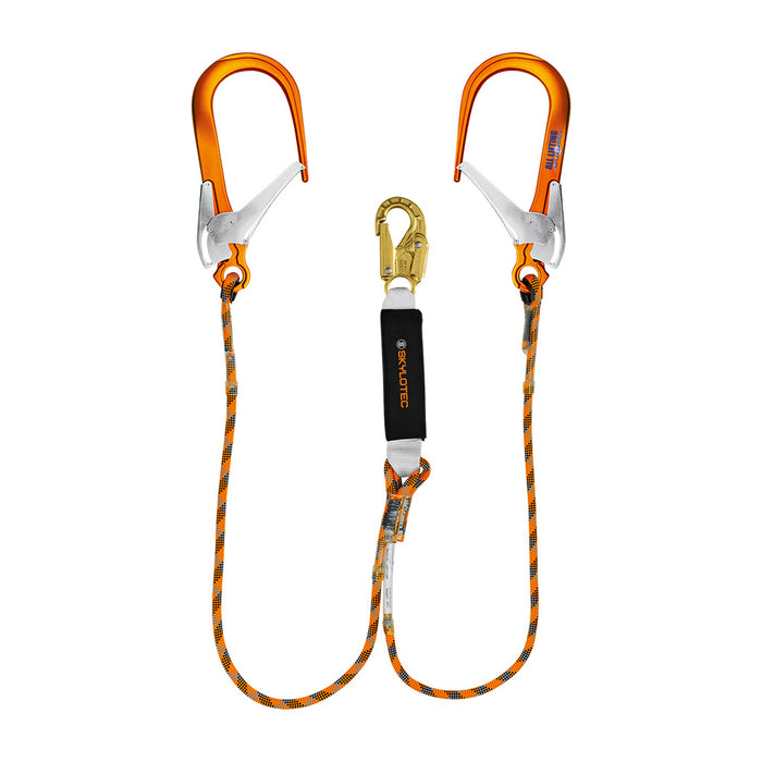 Twin Rope Lanyard with Snap Hook & Scaff Hooks | All Lifting